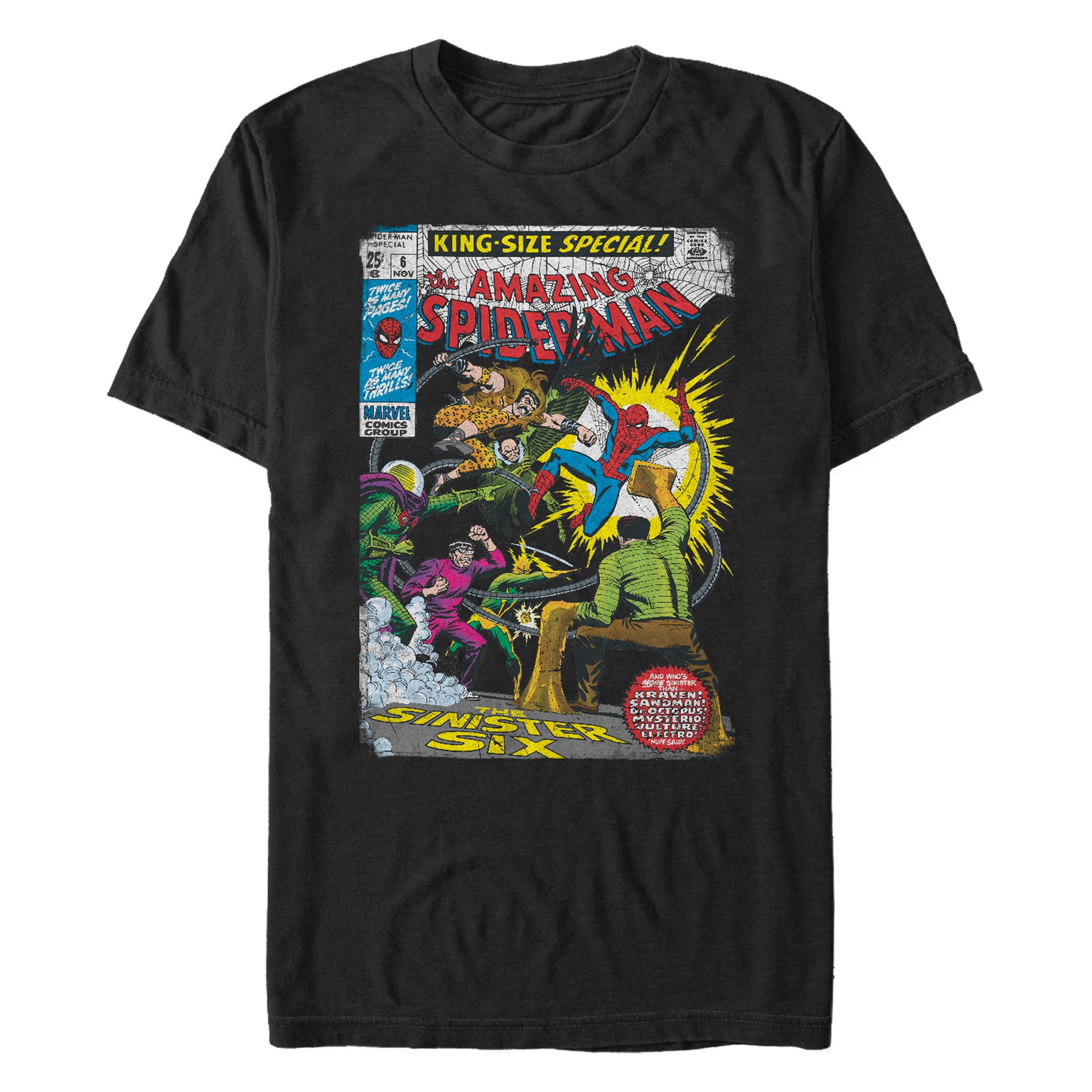 Men's Marvel Sinister 6 Comic T-Shirt – Transfer Kingdom Shirts