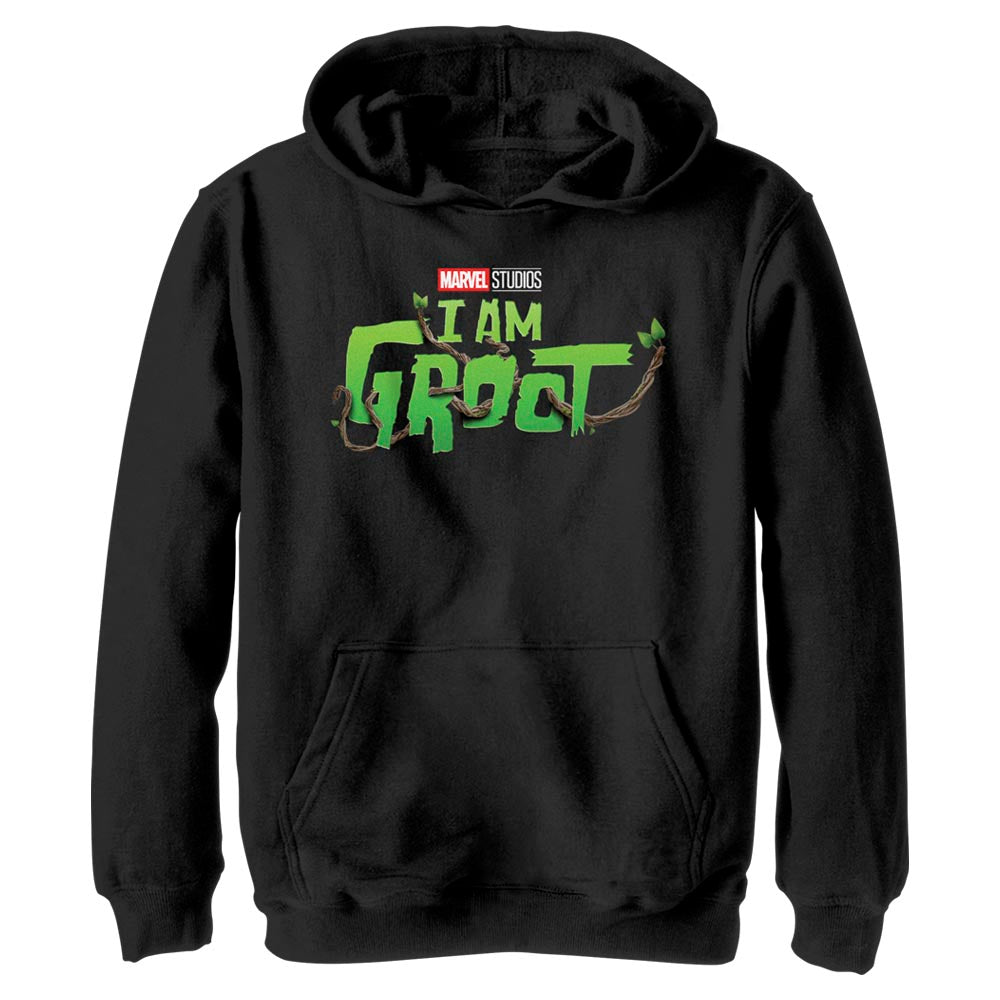 Boy's Marvel Groot Main Logo Lightweight Hoodie – Transfer Kingdom Shirts