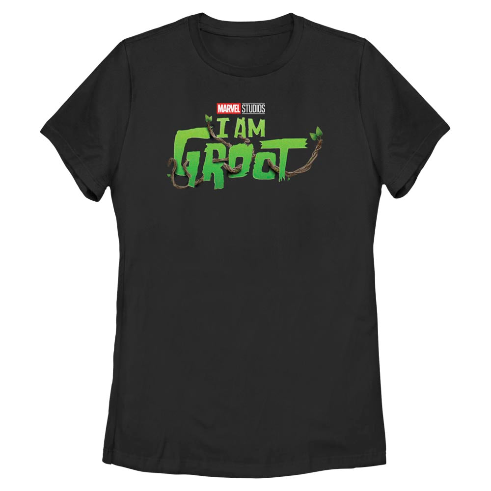 Women's Marvel Groot Main Logo T-Shirt – Transfer Kingdom Shirts