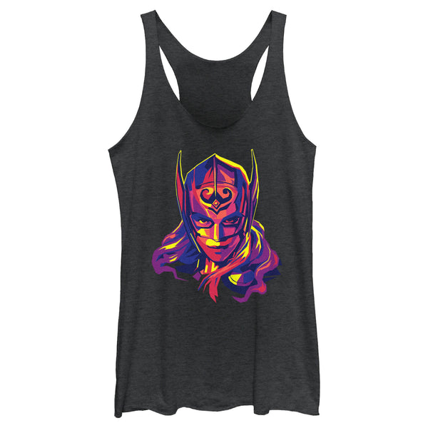 Junior's Marvel Cut Out Thor Tank Top – Transfer Kingdom Shirts
